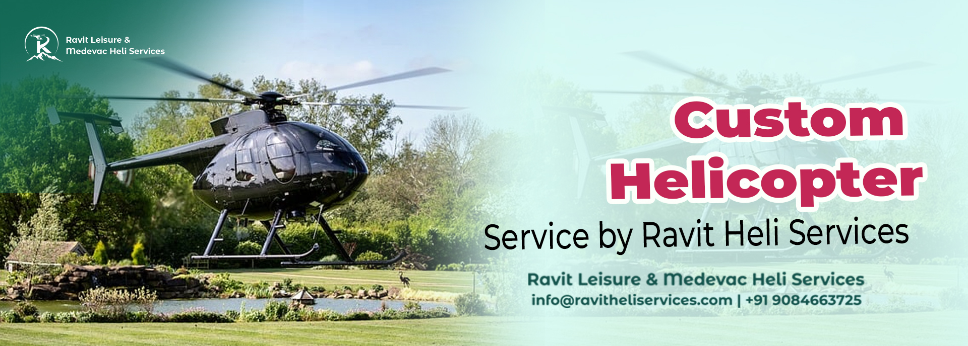 Custom Heli Copter Service: Ravit Heli Services